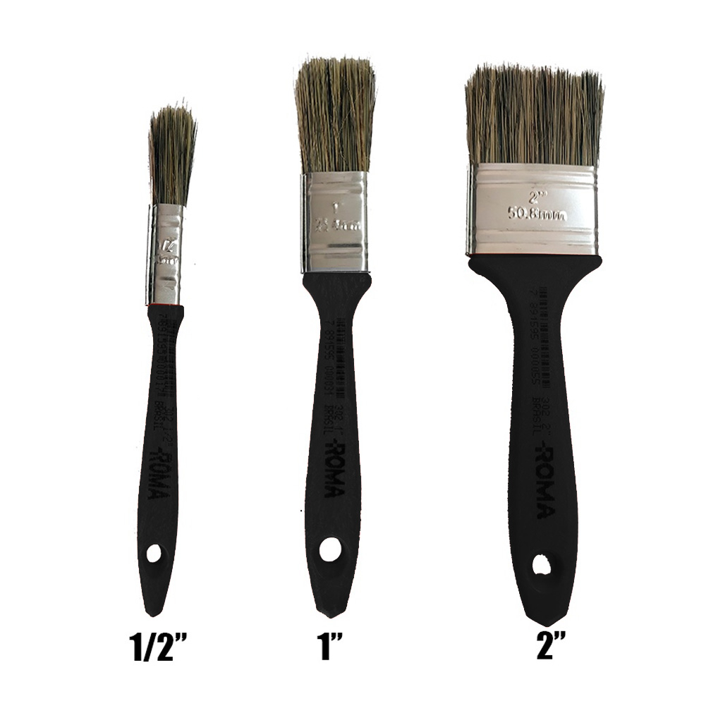 Pincel Trincha Roma 301 Pintura | Shopee Brasil
