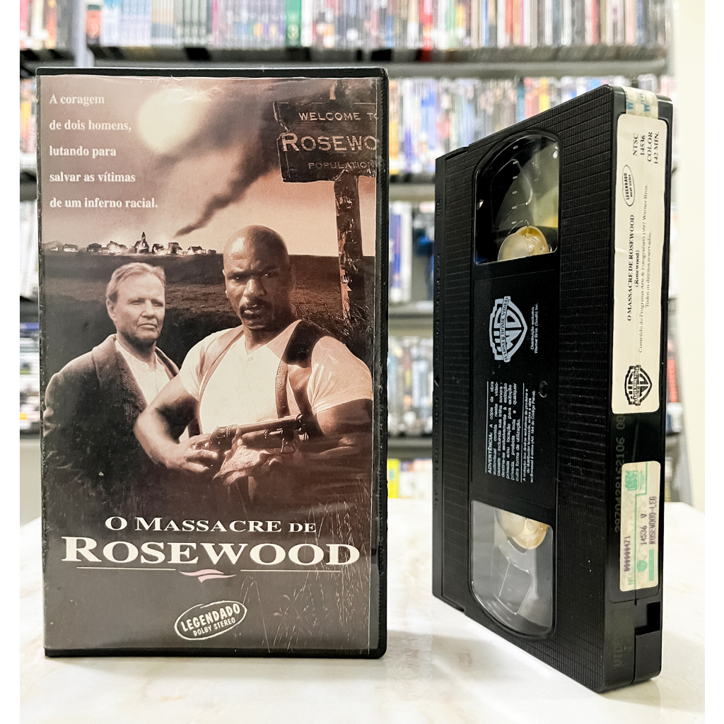 VHS O Massacre De Rosewood - LEGENDADO - Original Filme - Fita de Vídeo ...