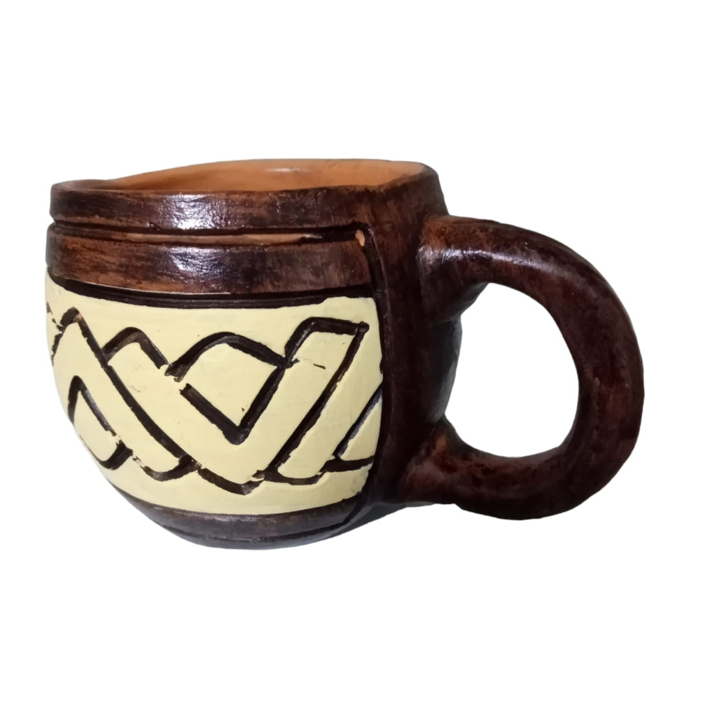 Caneca de Barro Marajoara 200ml - Produto Artesanal - Leia o Anuncio ...