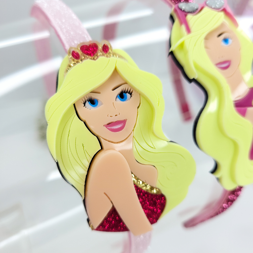 Tiara Barbie Encantada ALTA QUALIDADE Arco Infantil de Luxo - Vários ...