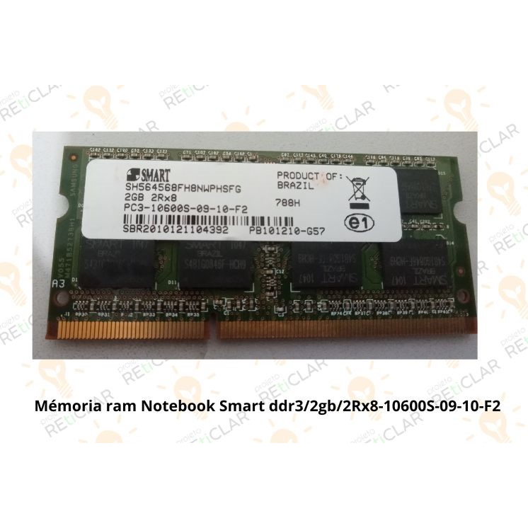 Memoria Ram Notebook DDR3/2gb (diversas marcas) | Shopee Brasil