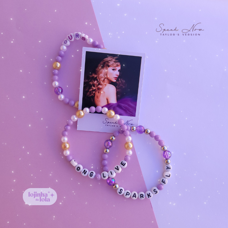 Pulseira Taylor Swift SPEAK NOW Edition | The Eras Tour | Friendship ...