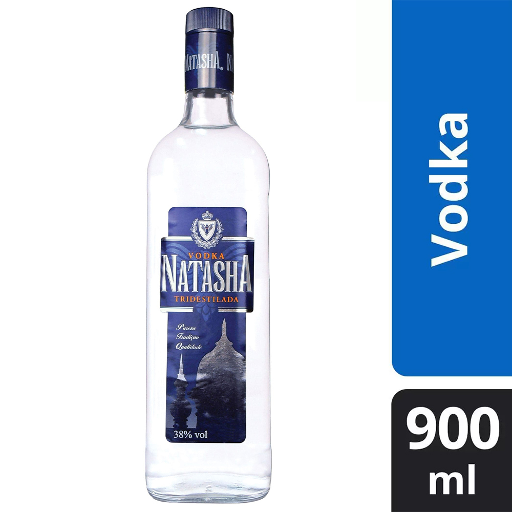 Vodka Natasha 900ml | Shopee Brasil