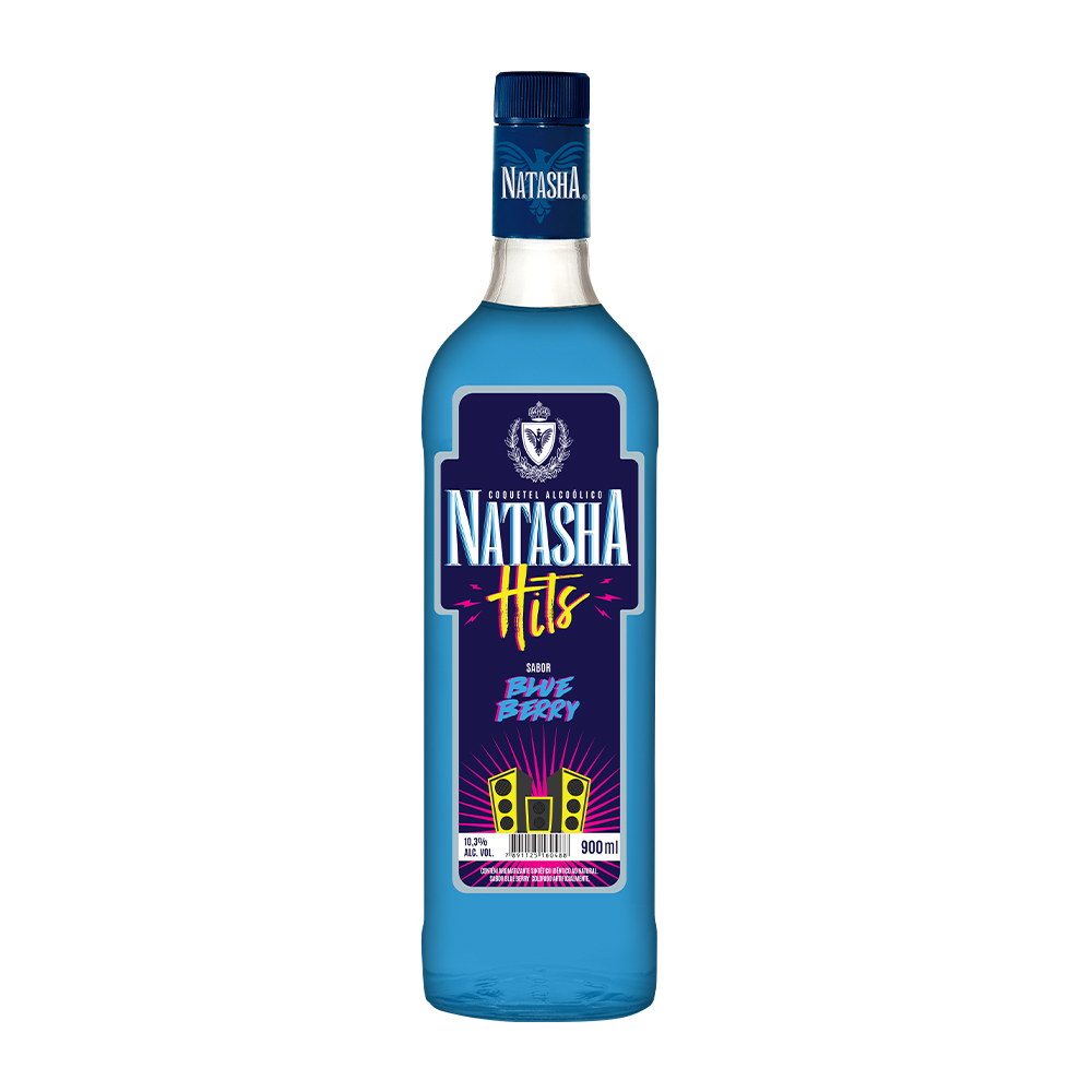 Vodka Natasha Hits 900ml - Escolha o Sabor | Shopee Brasil
