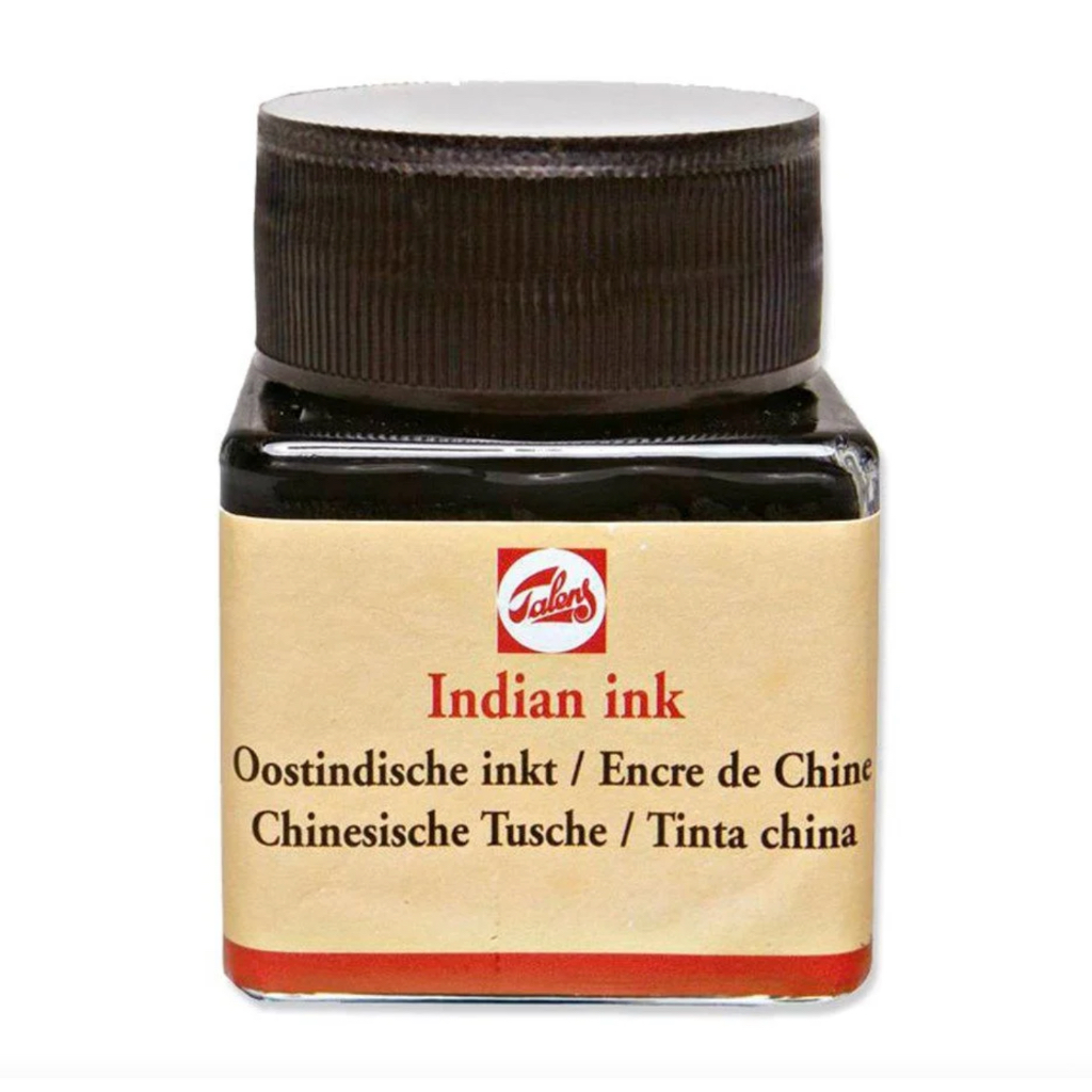 Tinta Nanquim Indian Ink Talens 30mL | Shopee Brasil