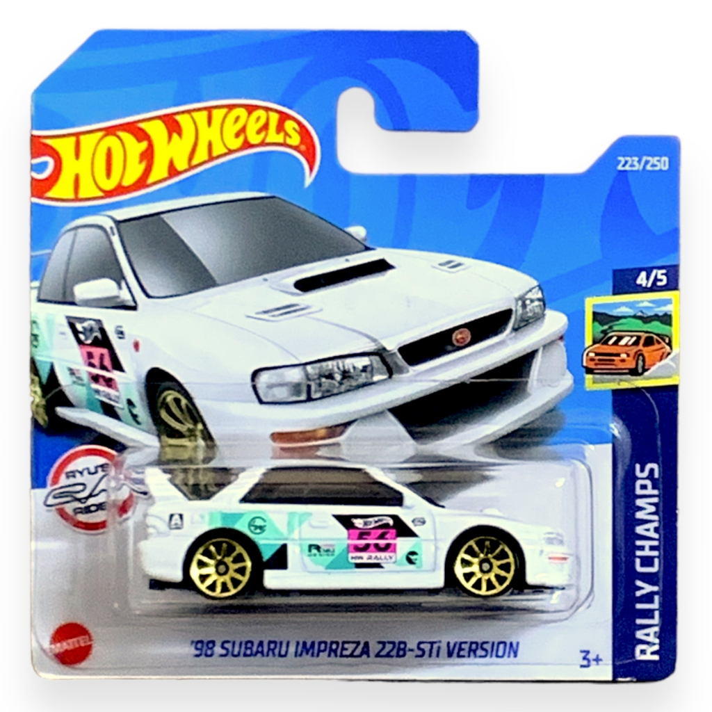 Miniatura Carro Hot Wheels 98 Subaru Impreza 22b Sti Version Th T