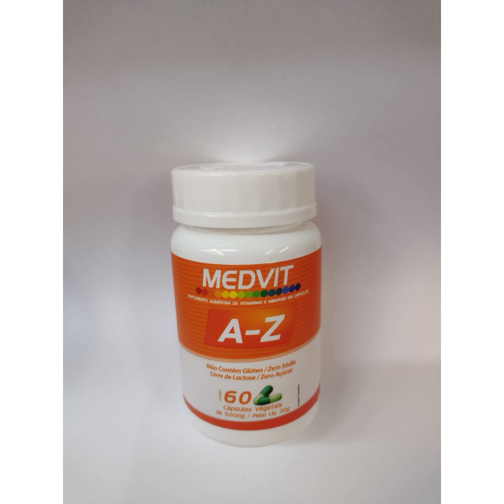 Medvit A a Z Polivitaminico 60 capsulas Suplemento Vitaminico Vitaminas ...