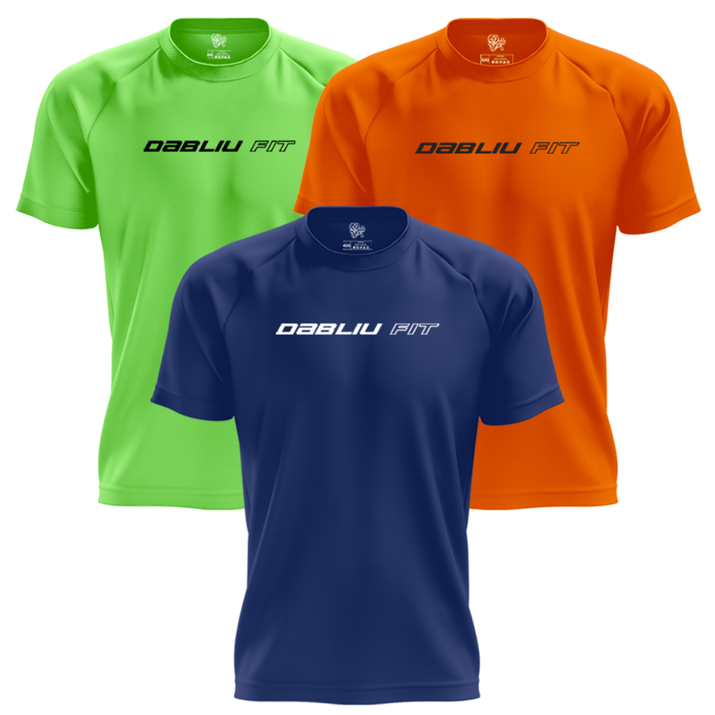 Kit 3 Camisas Dry Fit Academia Lançamento Coleção Basic Fit Proteção ...