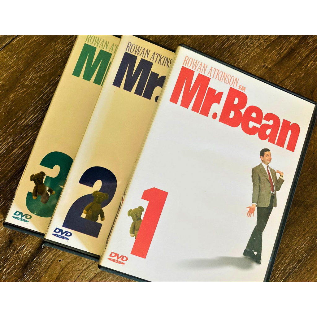 DVD - MR. BEAN 1,2,3 (ROWAN ATKINSON) | Shopee Brasil