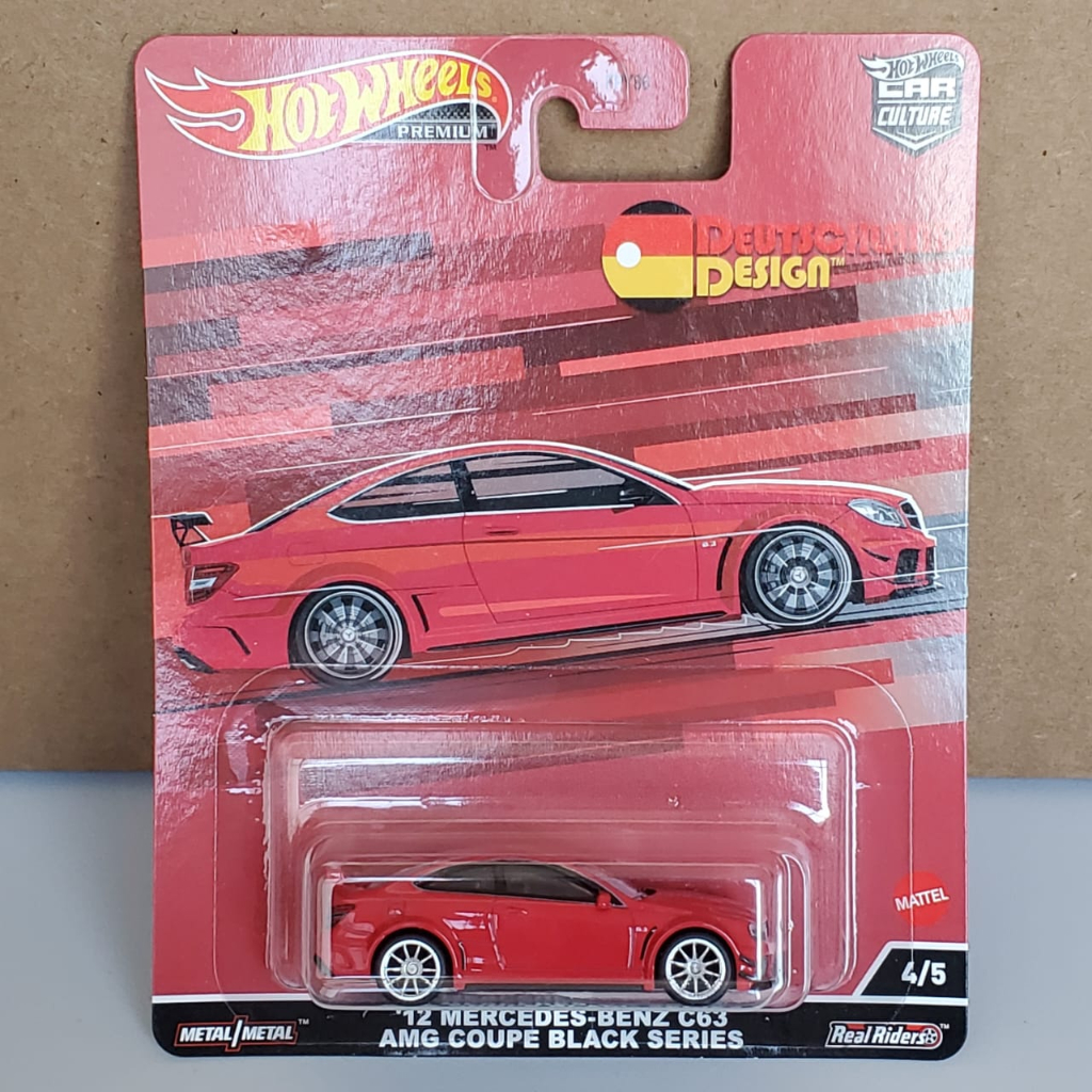 HOT WHEELS 12 MERCEDES-BENZ C63 AMG COUPE BLACK SERIES - Miniatura ...