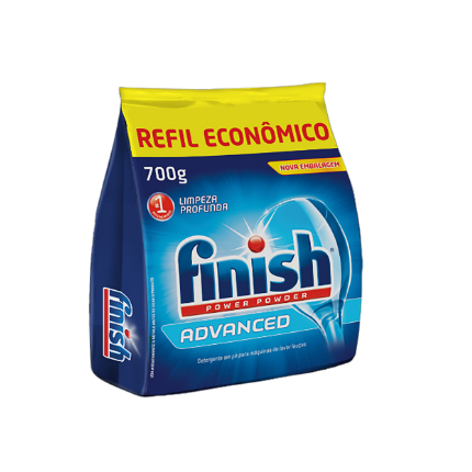 Detergente lava-louças Finish Advanced Power Powder pó 700 g | Shopee ...