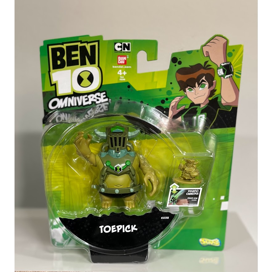 Boneco Espantóide Ben 10 Omniverse Toepick Original Bandai Usado ...
