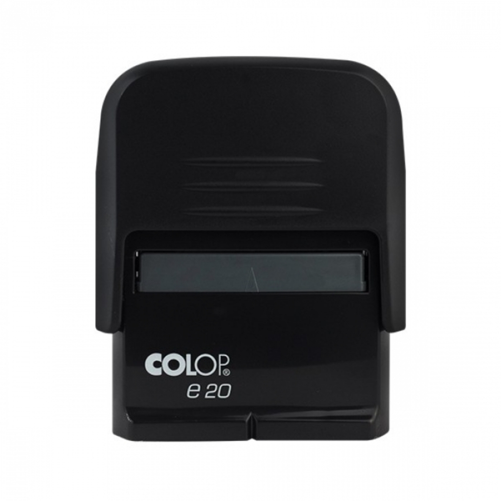 Carimbo Colop E20 Preto - 14x38mm | Shopee Brasil