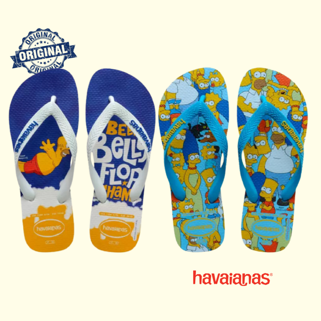 Chinelo Havaianas Simpsons - Original | Shopee Brasil