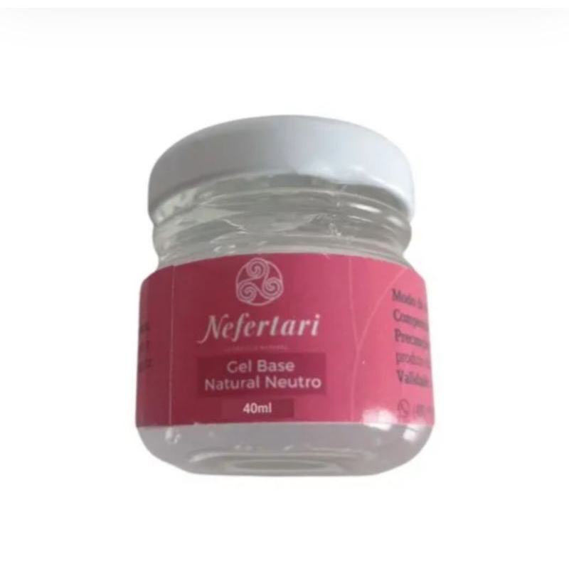 Gel de Base Neutra Natural 40g | Shopee Brasil