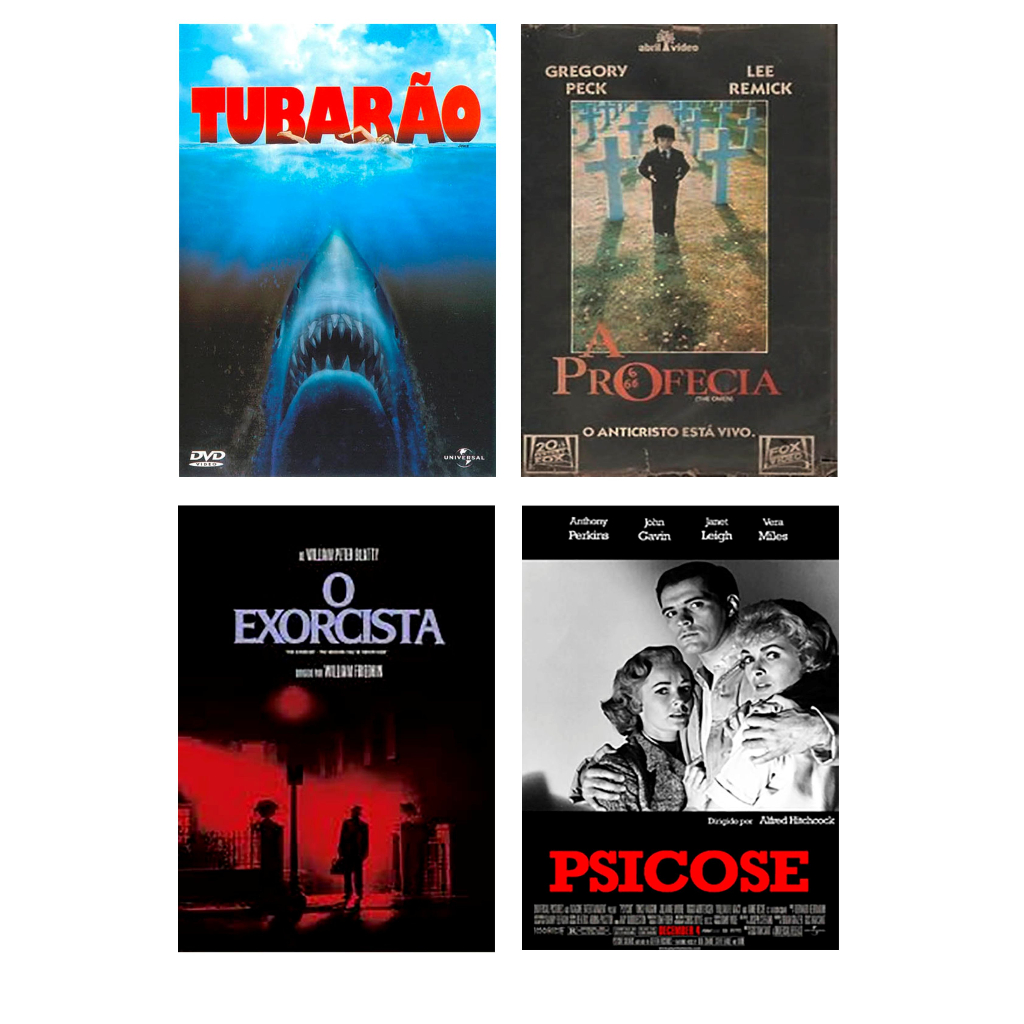 Filmes Antigos de Terror - Coleção 02 (22 Filmes) | Shopee Brasil