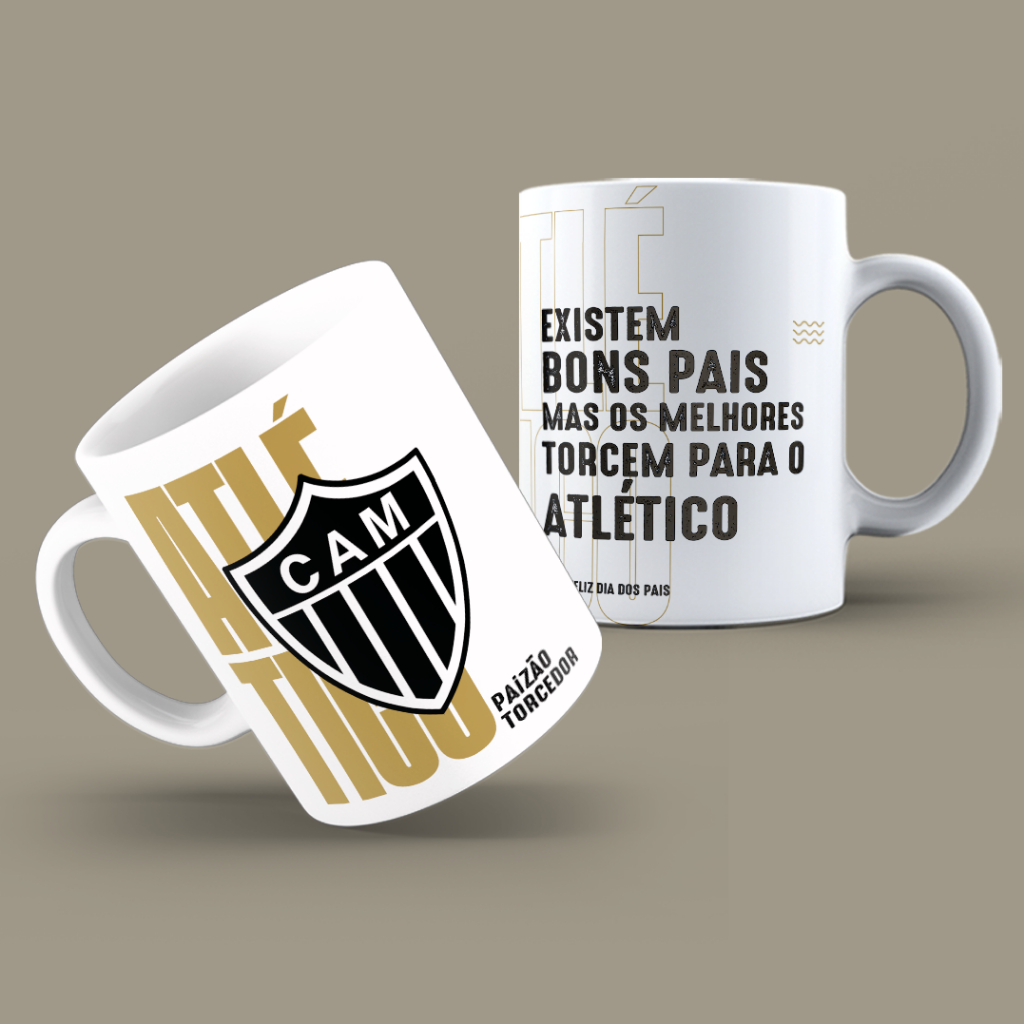Caneca Personalizada - Time Atlético Mineiro | Shopee Brasil