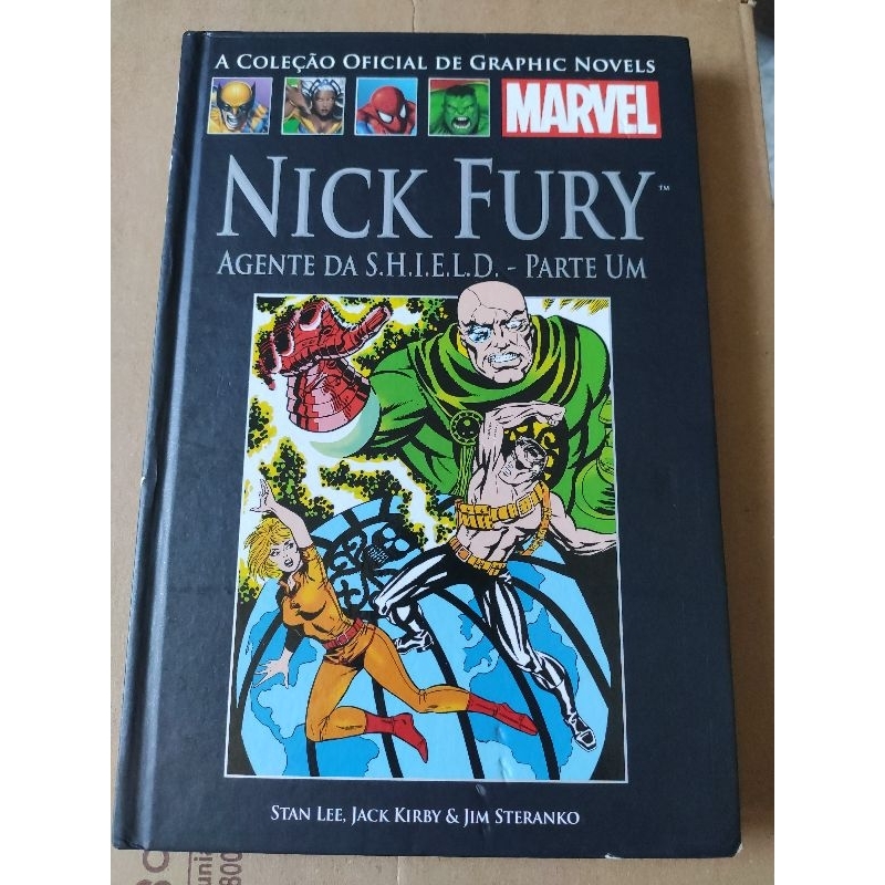 Nick Fury Agente da Shield Parte Um Salvat | Shopee Brasil