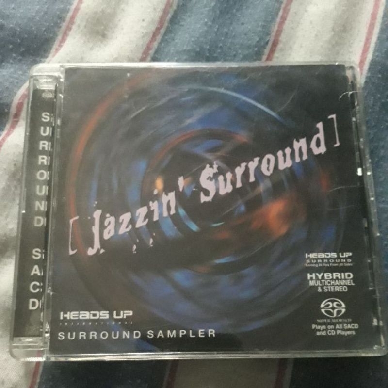jazzin surround heads up surround sampler | Shopee Brasil
