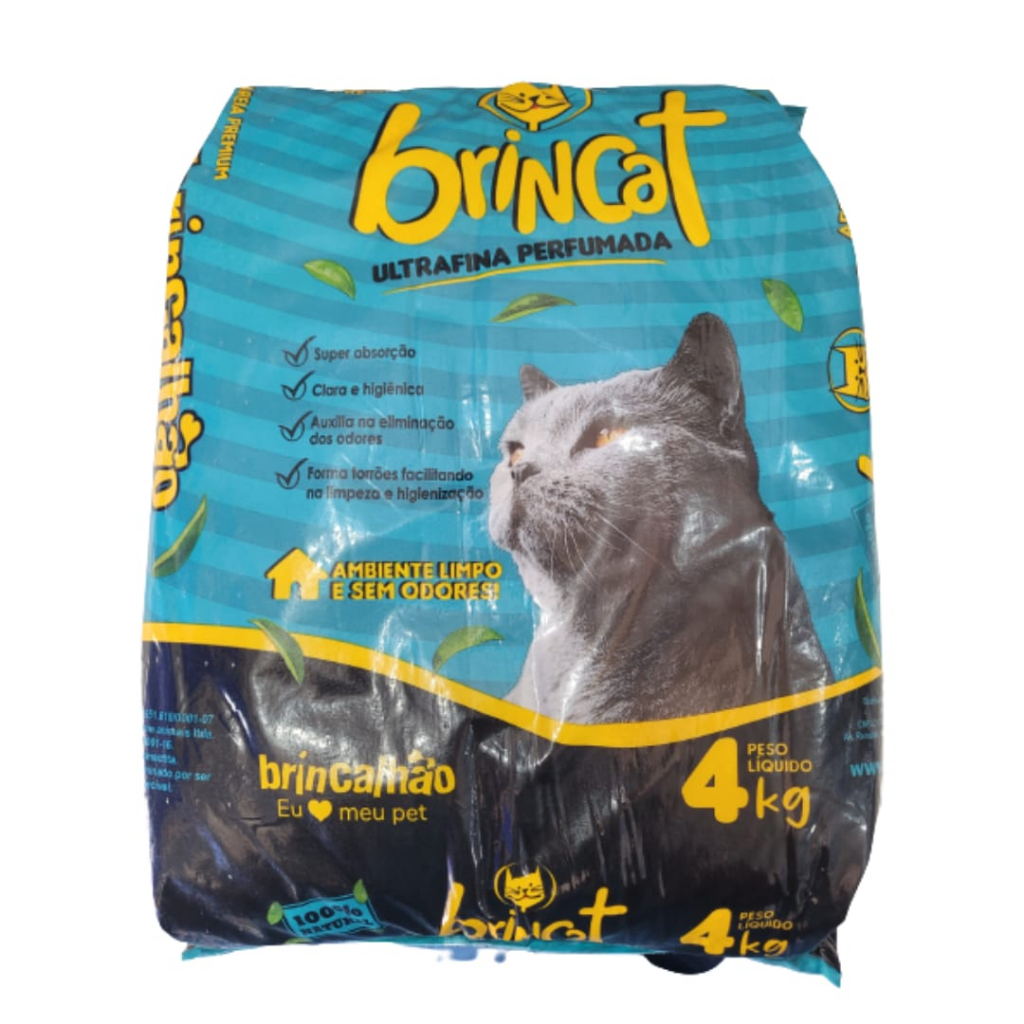 Areia Brincat Ultrafina Perfumada Brincalhão 4kg | Shopee Brasil