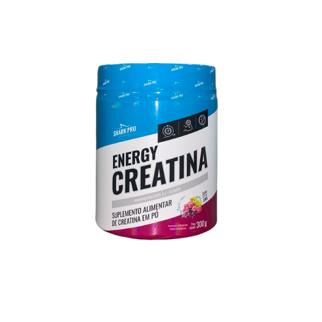 Creatina Energy 300g Sabor Uva | Shopee Brasil