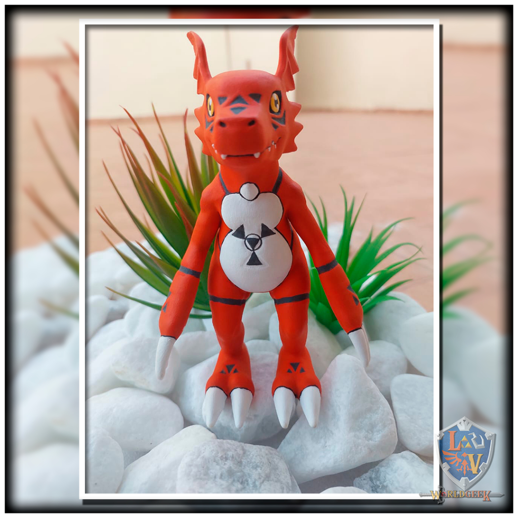 Digimon Guilmon Action Figure!!! | Shopee Brasil