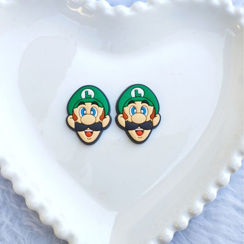 Pin Crocs Jibbitz Fofo Luigi Mario Bros | Shopee Brasil
