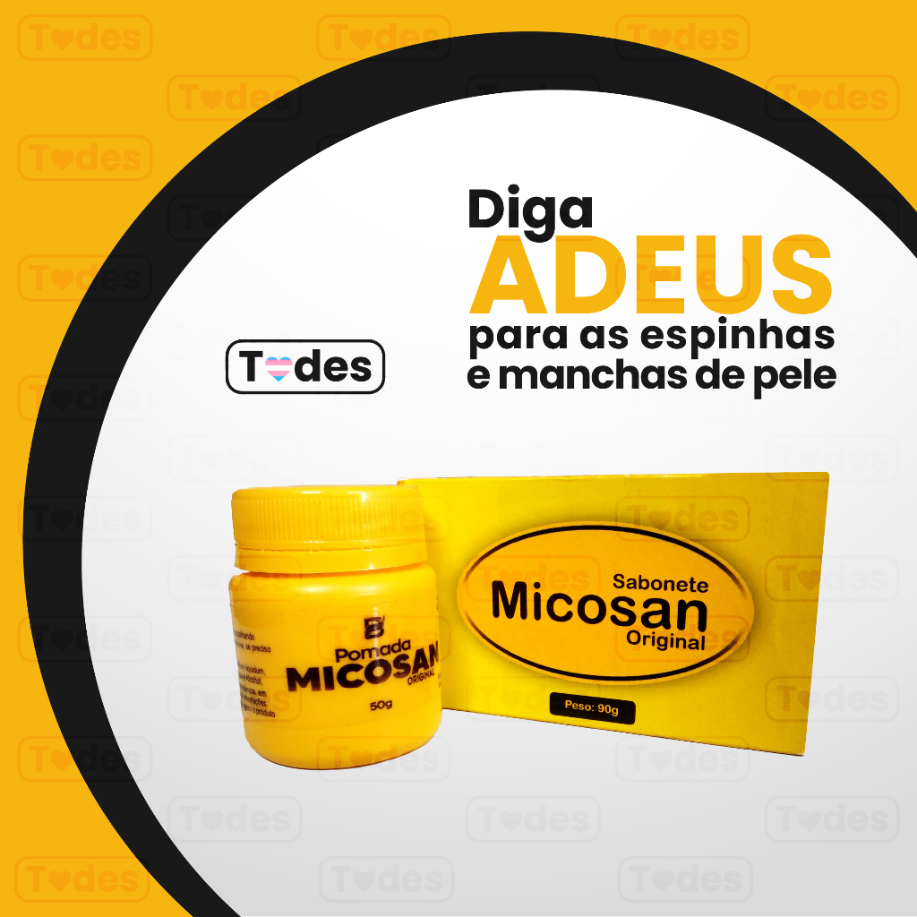 Kit Micosan Tira Manchas Pomada Clareadora e Sabonete em Barras Para ...