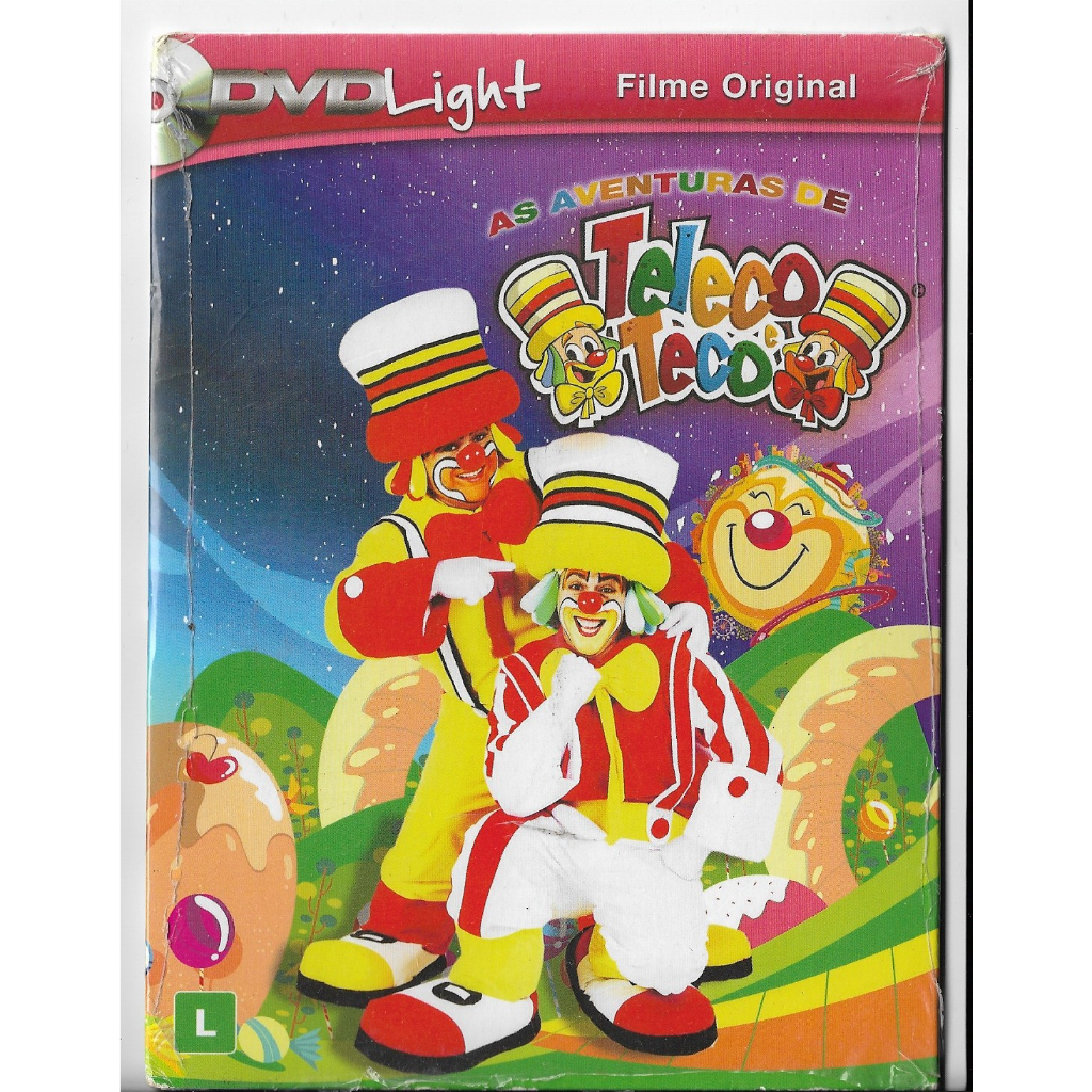 DVD Infantil As Aventuras de Teleco e Teco ( Original, Novo e Lacrado ...
