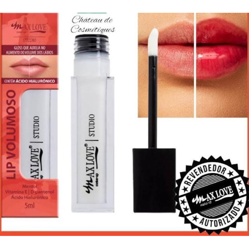 Gloss Lip Volumoso da Max Love | Shopee Brasil