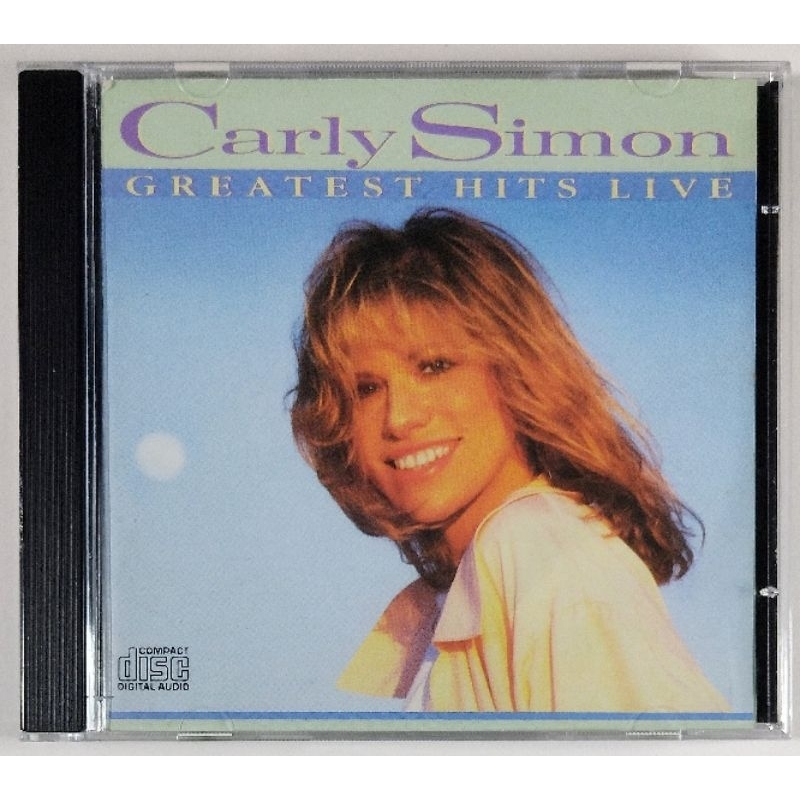 CD Carly Simon - Greatest Hits Live (original/importado) | Shopee Brasil