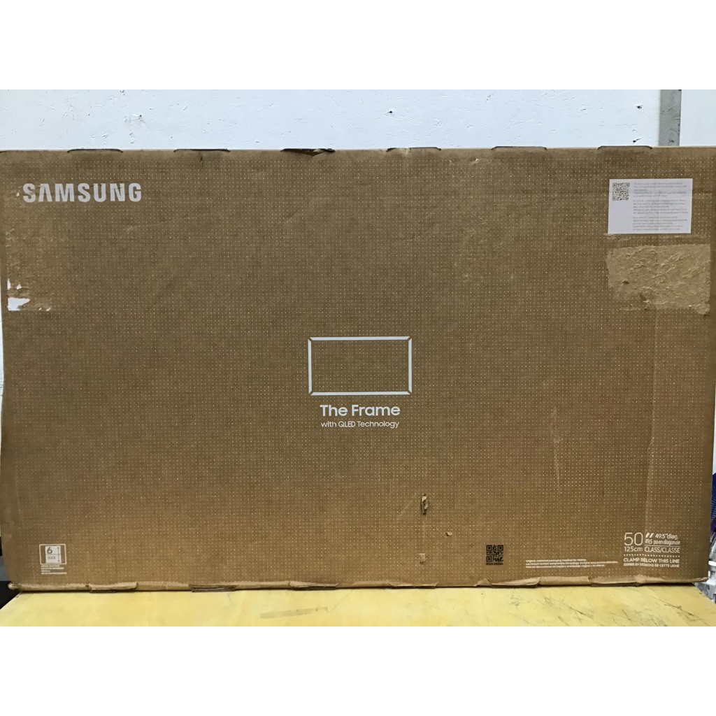 SAMSUNG The Frame 50 Class QLED 4K LS03B Series Smart TV QN50LS03BAF ...