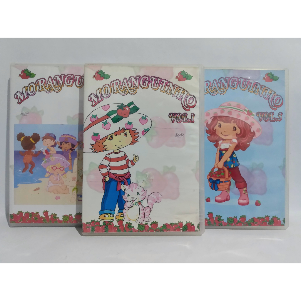 Moranguinho - Lote 03 dvds | Shopee Brasil