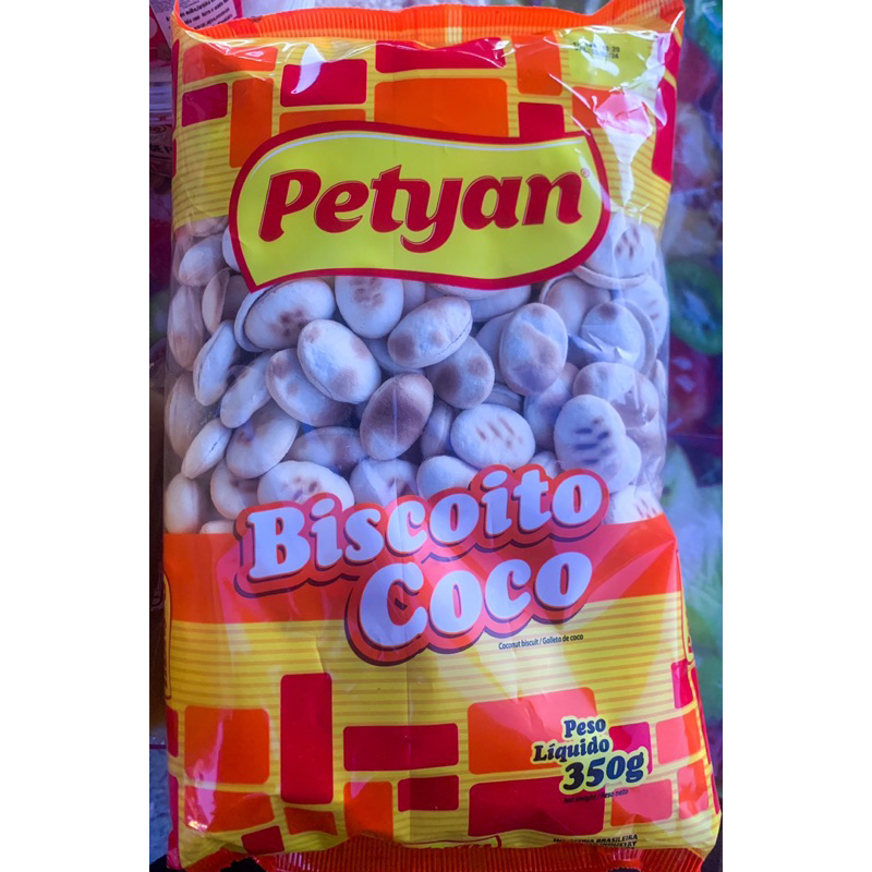 Biscoito Coquinho Petyan 350G | Shopee Brasil