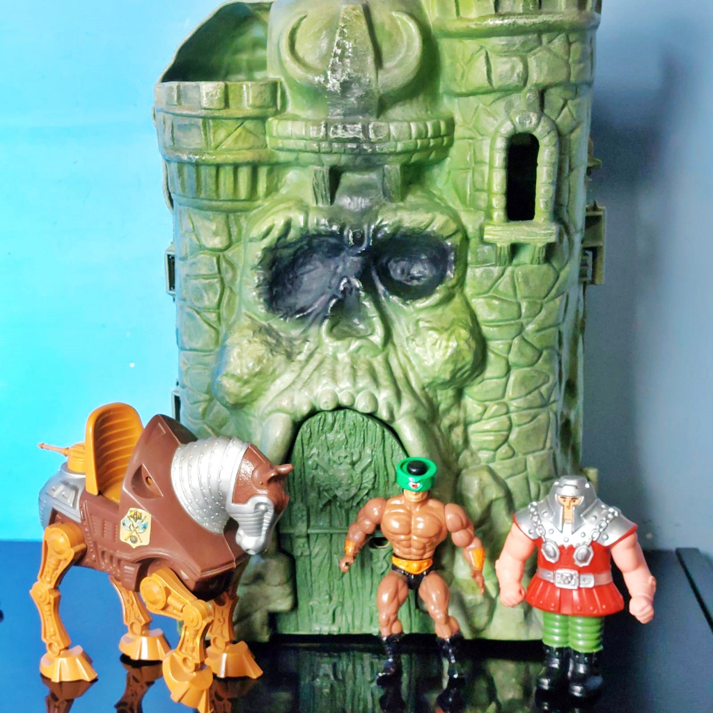 Castelo De Grayskull com Bonecos He-man Estrela MOTU Anos 80 | Shopee ...