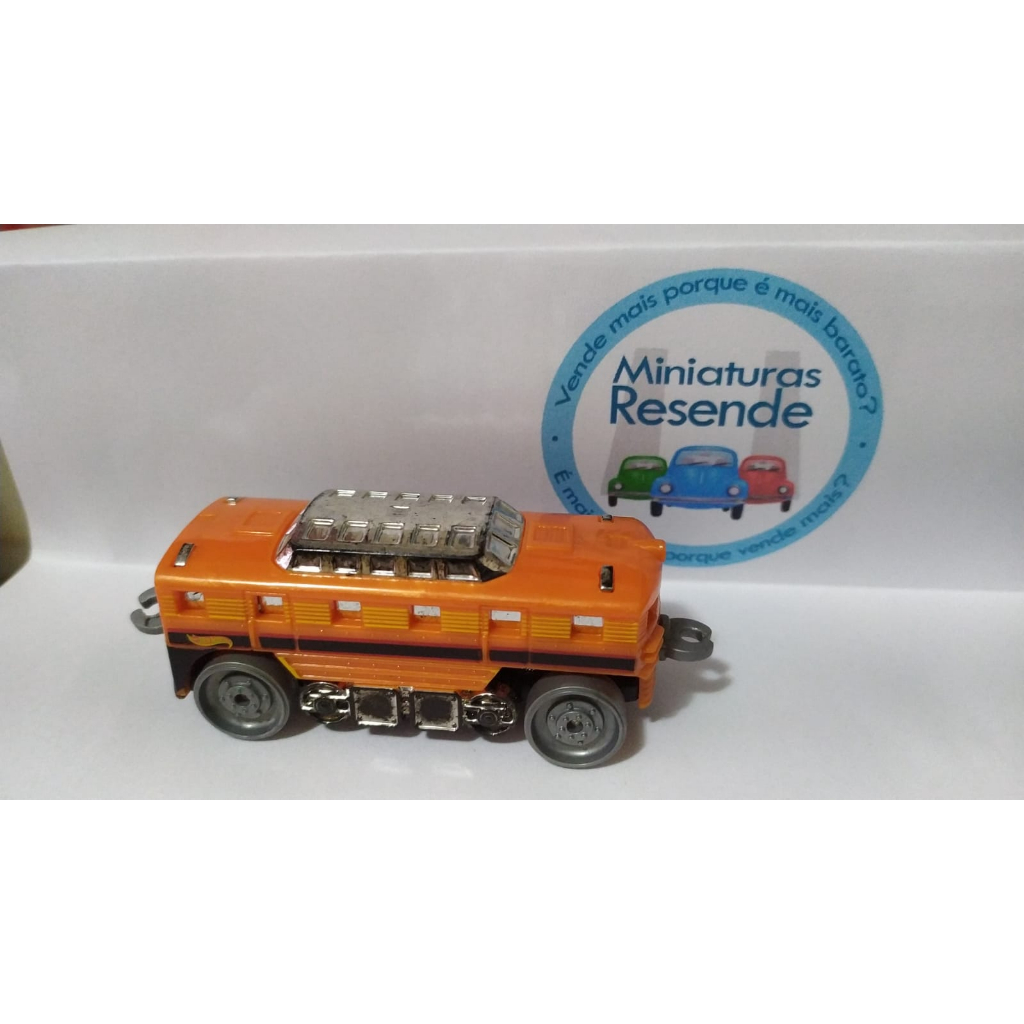 (5M-19-II) Hot Wheels Rocky Mountain Rail – TREM, parte traseira ...