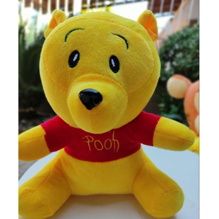 Boneco de pelúcia Ursinho Pooh 26 cm Puff | Shopee Brasil