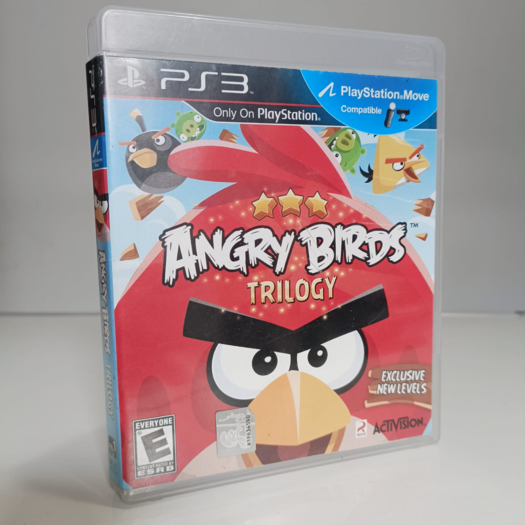 Angry Birds Trilogy Ps3 Físico Original Seminovo | Shopee Brasil