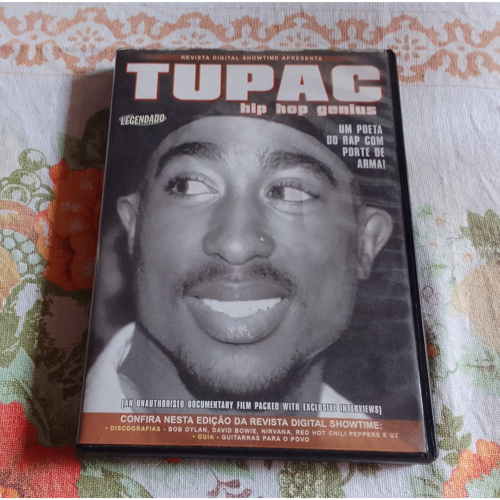 Dvd Tupac Hip Hop Genius Legendado | Shopee Brasil