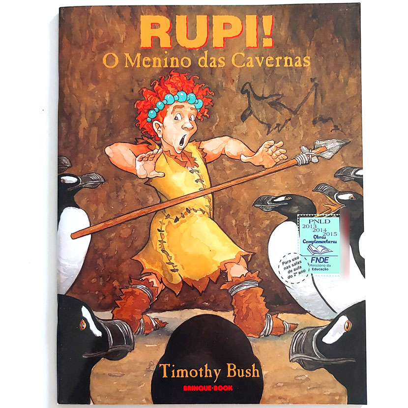 Livro Rupi! O Menino Das Cavernas - Timothy Bush 1997 S2 | Shopee Brasil