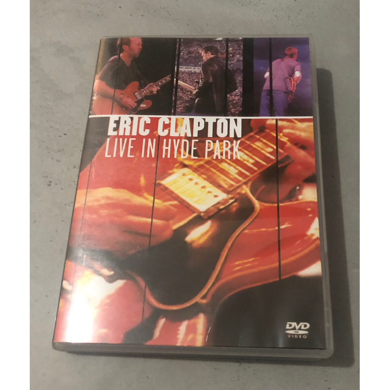 DVD Eric Clapton Live in Hide Park | Shopee Brasil