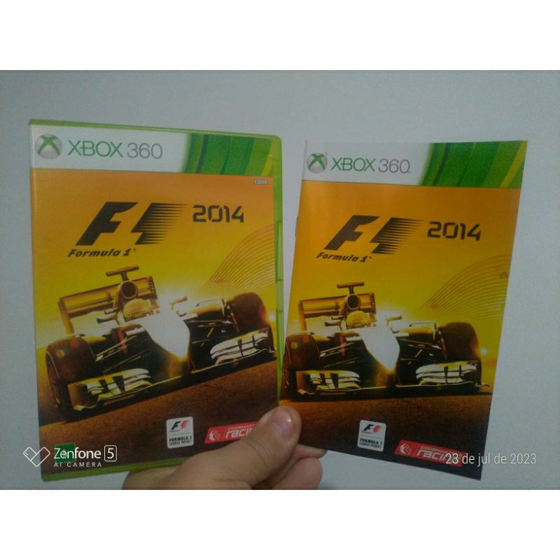Jogo Xbox 360 F1 2014 Fórmula 1 Original M.Física completo leia e veja ...