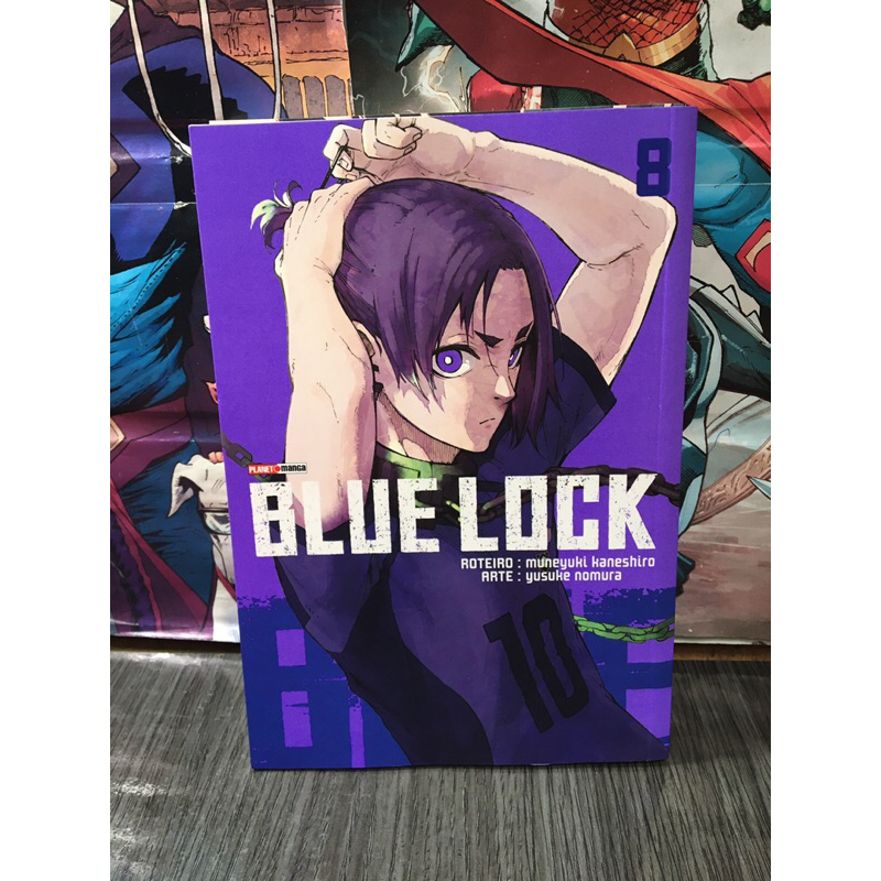 Mangá Blue Lock - volumes 8 9 - com um marca página | Shopee Brasil