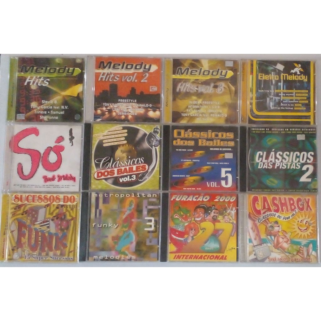 CD Funk Melody Freestyle Flash Back Original Gravadora Á Escolha ...