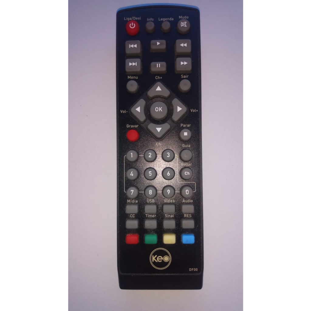 Controle Remoto Para Conversor Keo DF00 Intelbras | Shopee Brasil