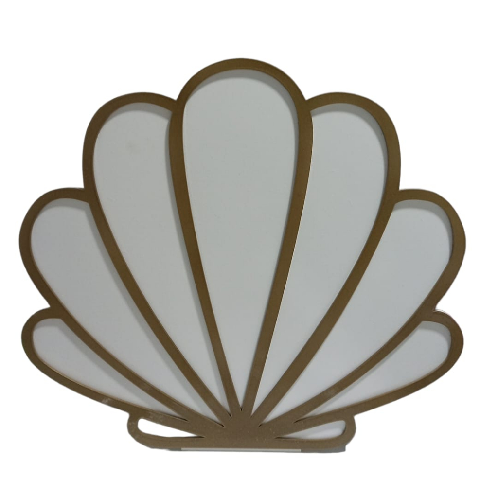 Display Concha 60 cm fundo do mar em mdf decorado festa decoração ...