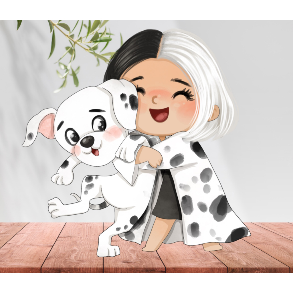 Cruella cruel baby displays kit festa | Shopee Brasil