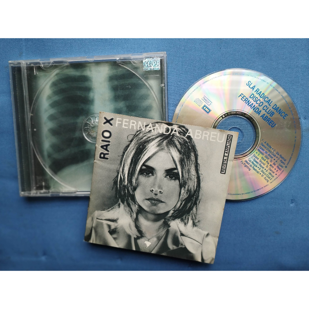 Cd - Fernanda Abreu - Raio X | Shopee Brasil
