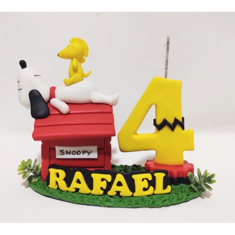 Vela Snoopy | Shopee Brasil