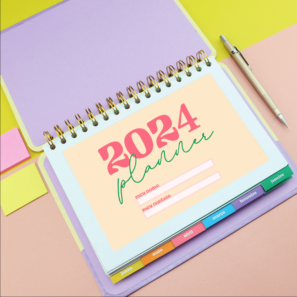 Planner 2024 - Horizontal Conceito | Shopee Brasil